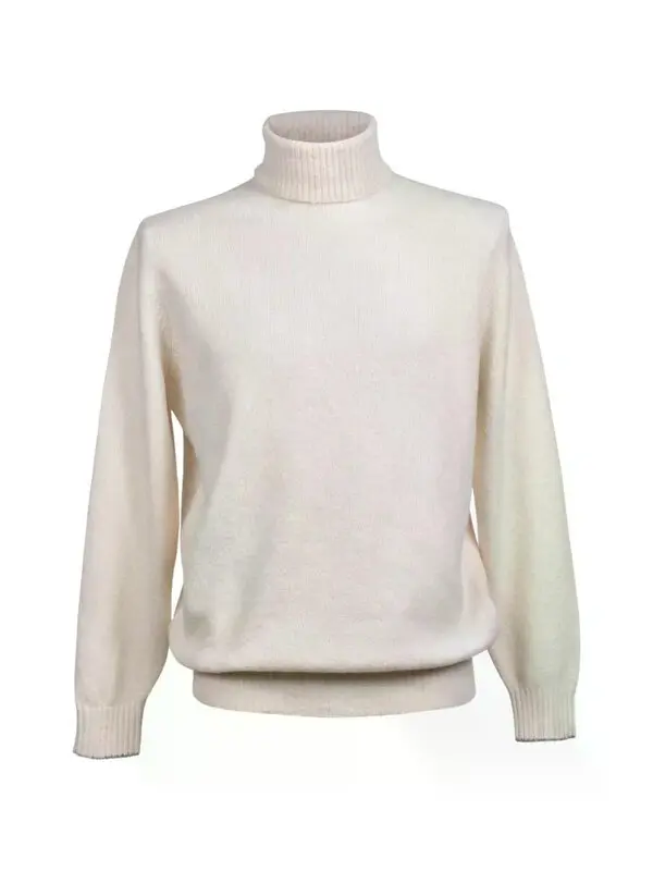Brunello Cucinelli Roll-neck Sweater - Neutrals