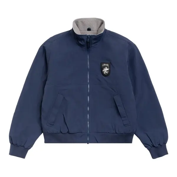 StÜssy Polar Fleece Lined Jacket - Blue