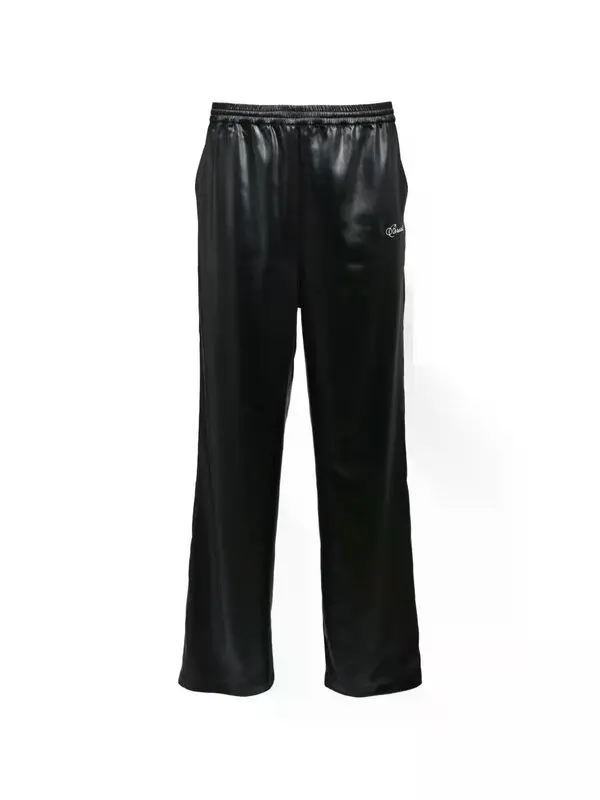 BREATH Script Logo Track Pants - Black