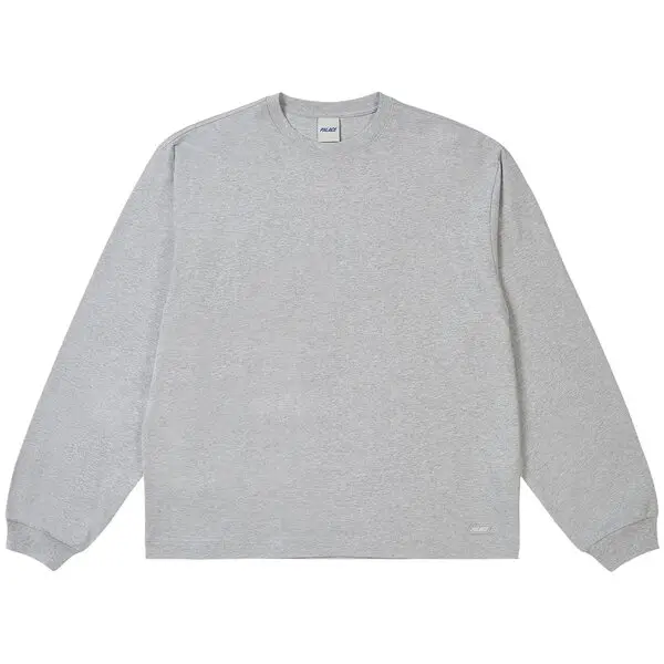 PALACE Long-sleeve Marl - Grey