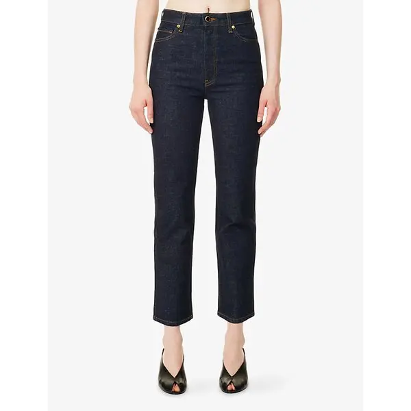 Khaite Abigail Straight-leg Denim Jeans - Benson