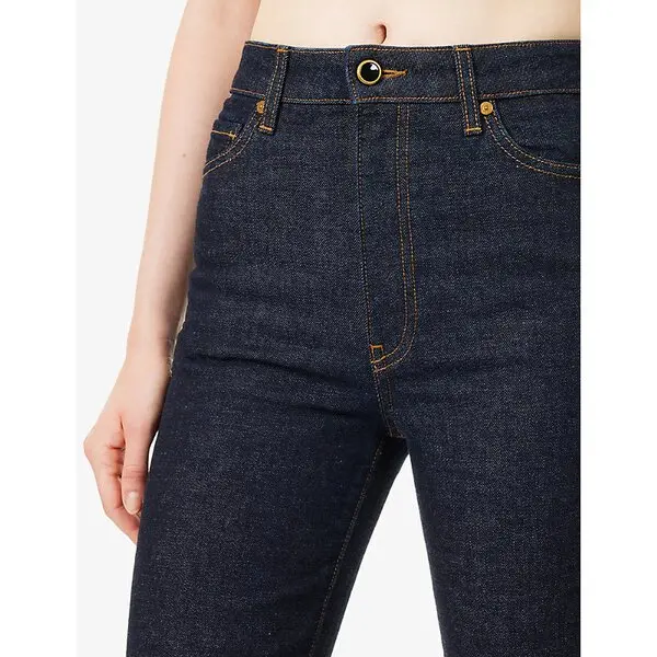Khaite Abigail Straight-leg Denim Jeans - Benson