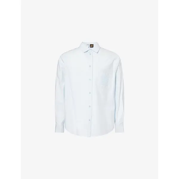 Loewe X Paula's Ibiza Embroidered Cotton-blend Shirt