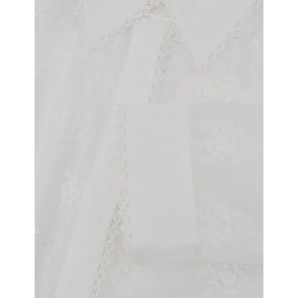 REISS Floral-embroidered Cotton Shirt