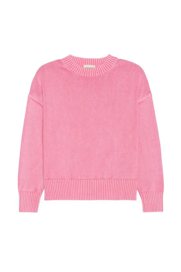 ELLSWORTH + IVEY Emery Crewneck Sweater - Pink