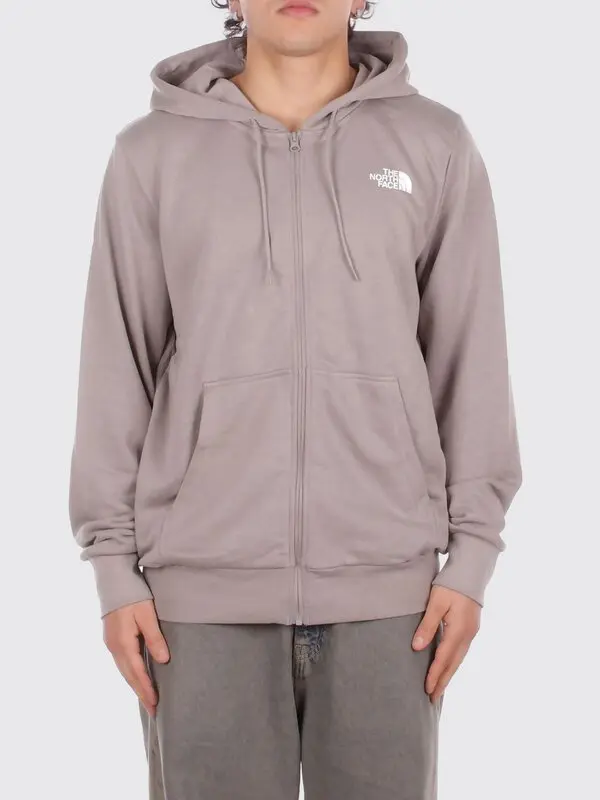 The North Face Zip-up Hoodie - Grey
