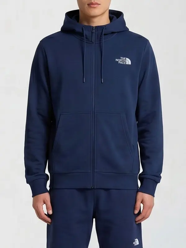 The North Face Zip-up Hoodie - Navy