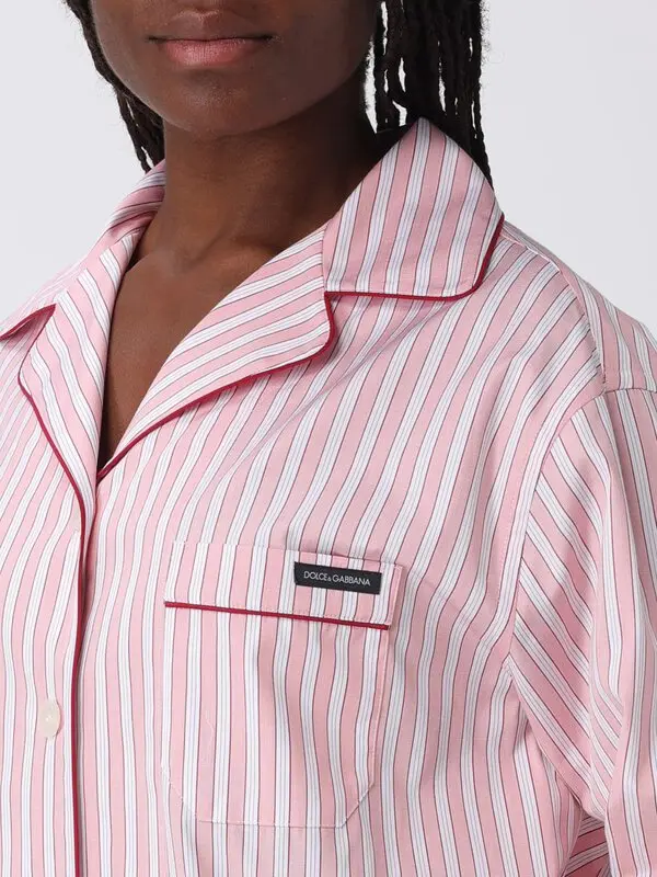 Dolce & Gabbana Cotton Pyjama Style Shirt