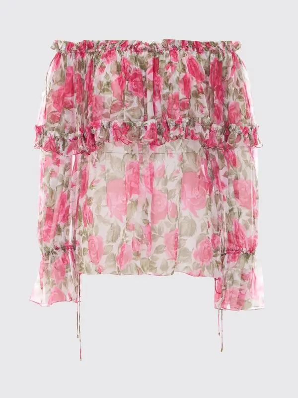 Chloé Silk Floral Print Blouse