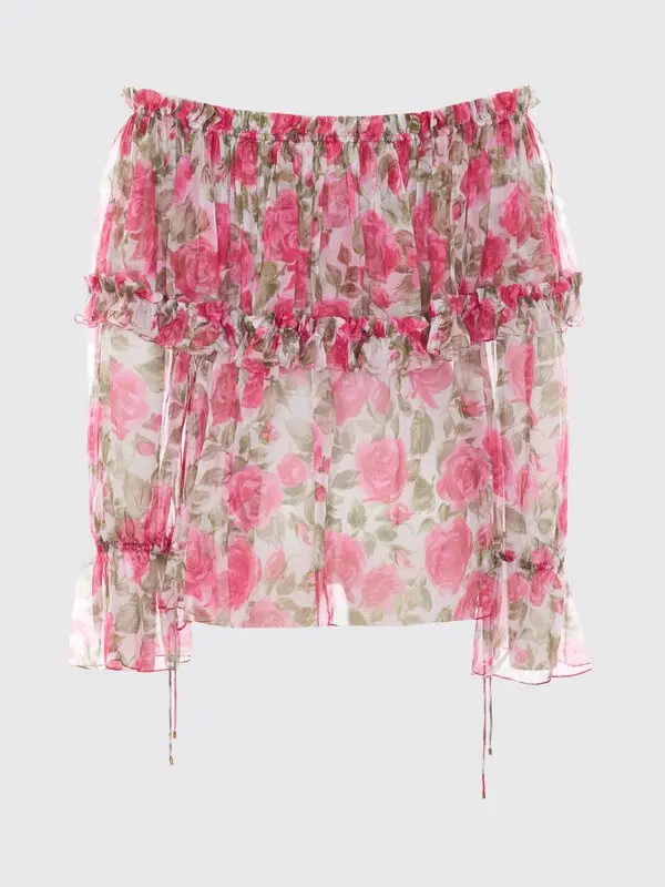 Chloé Silk Floral Print Blouse