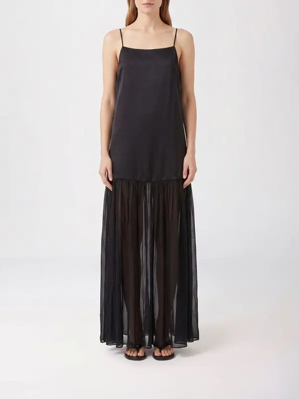 ANINE BING Spaghetti Strap Maxi Dress