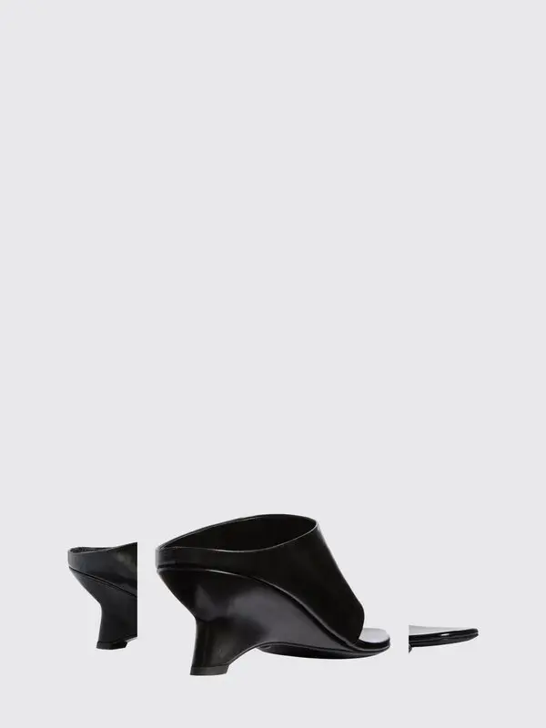Khaite Heeled Thong Sandal - Black