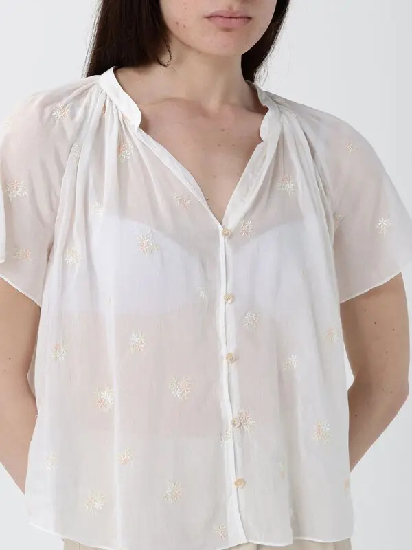 FORTE_FORTE Cotton And Silk Shirt - Ivory