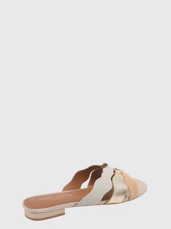 Kurt Geiger Sun Wave Leather Mules