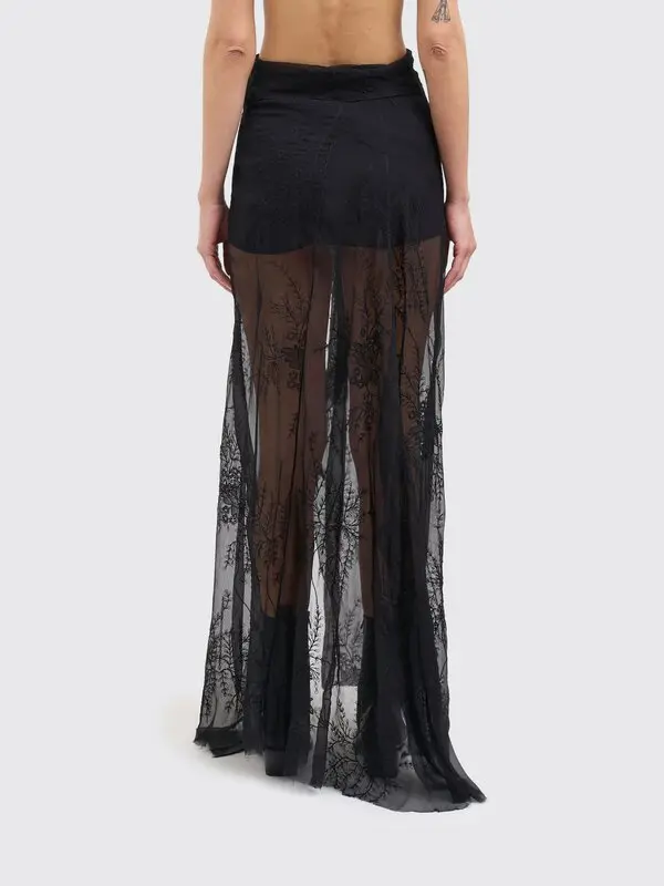 ANN DEMEULEMEESTER Lace Maxi Skirt