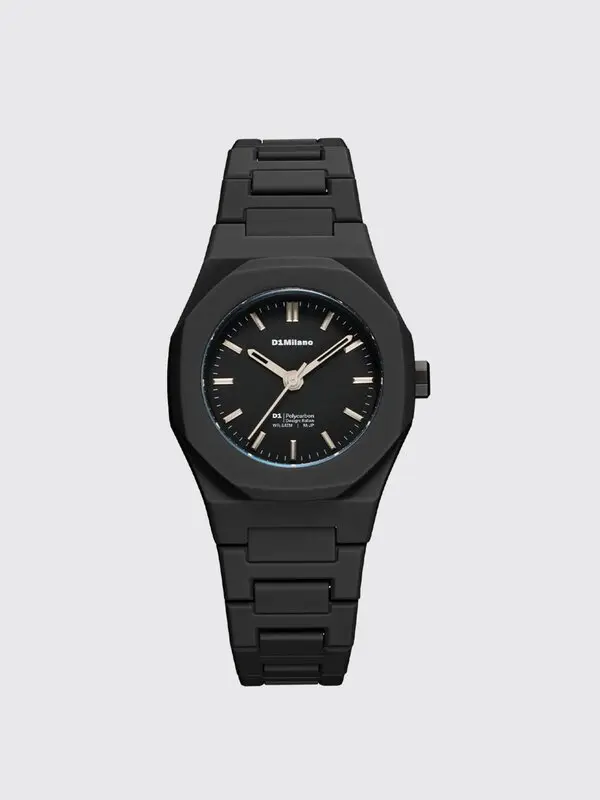 D1 MILANO Polycarbonate Watch - Black