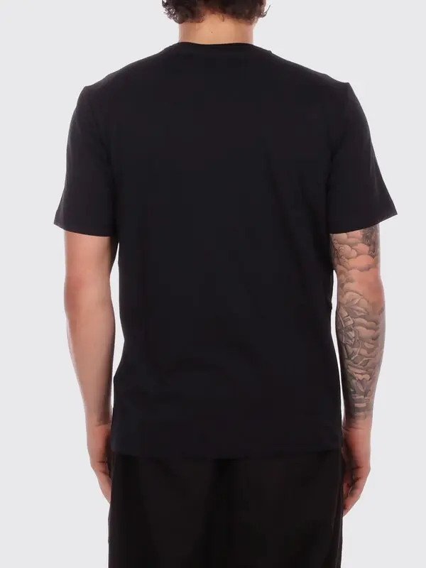 K-WAY Cotton T-shirt With Logo - Black