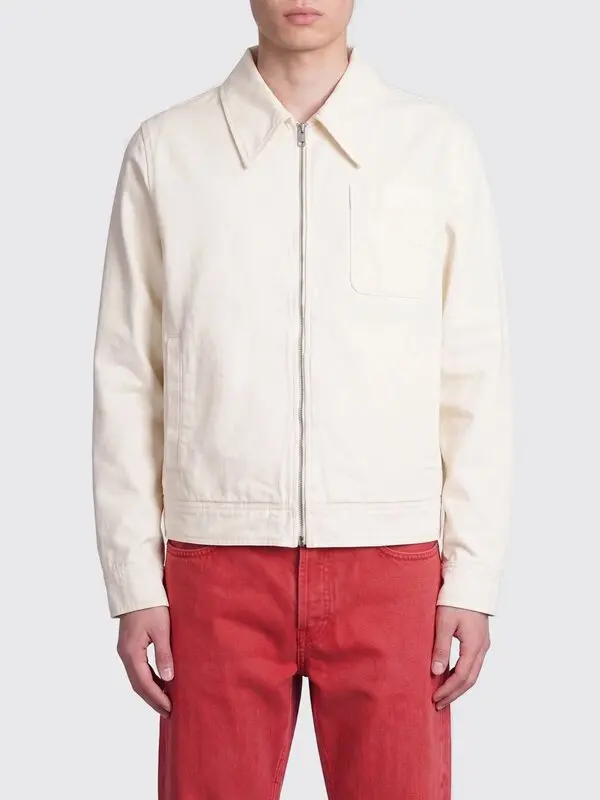 Ami Zip-up Jacket - White