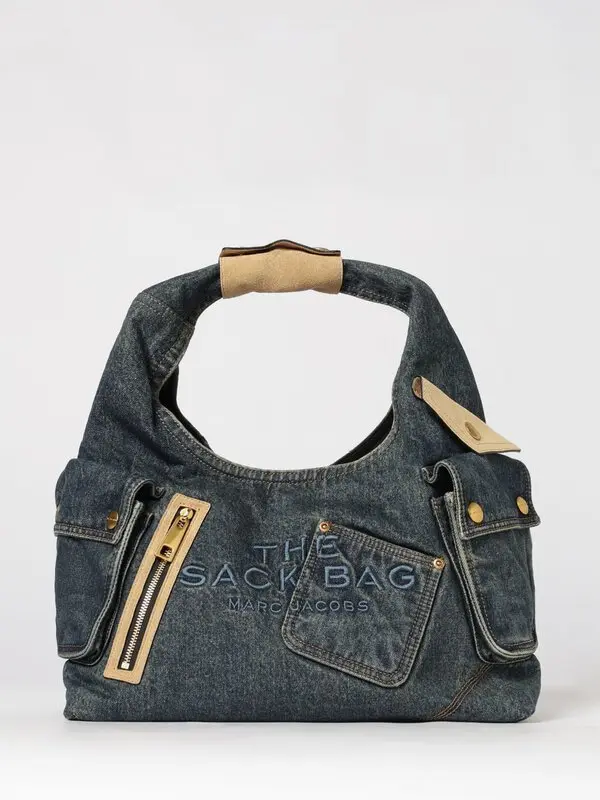 Marc Jacobs Denim Shoulder Bag - Blue