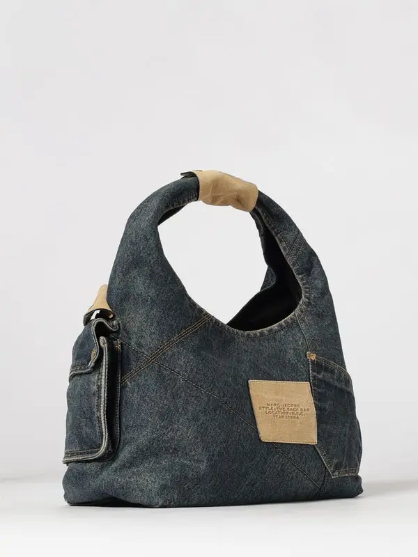 Marc Jacobs Denim Shoulder Bag - Blue