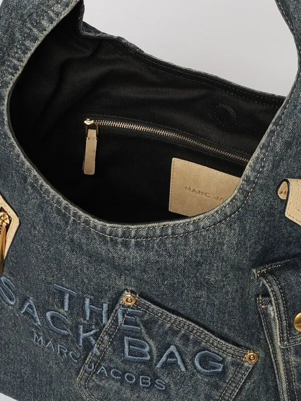 Marc Jacobs Denim Shoulder Bag - Blue