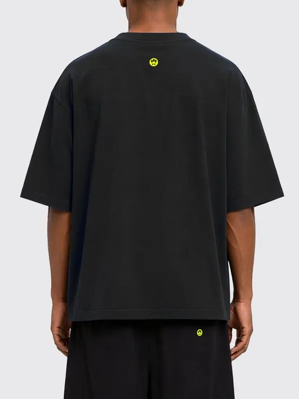 BARROW Cotton T-shirt With Logo - Black