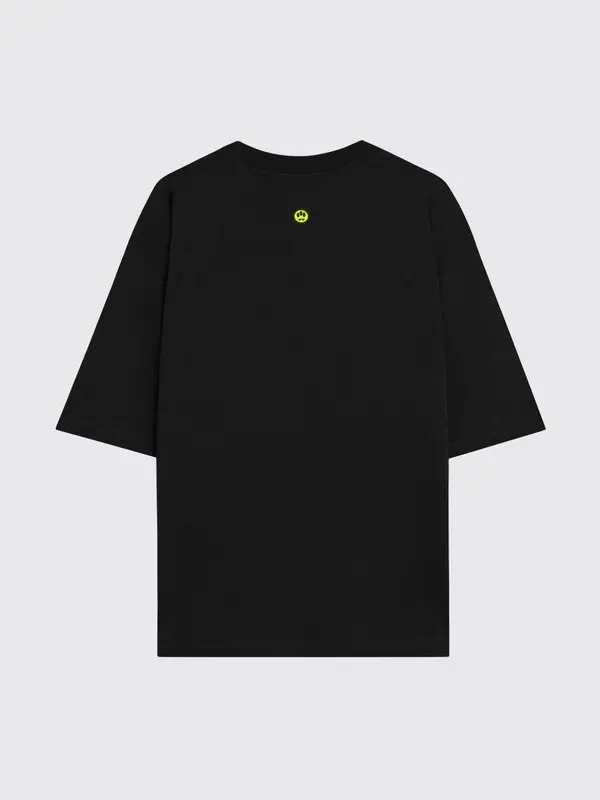 BARROW Cotton T-shirt With Logo - Black