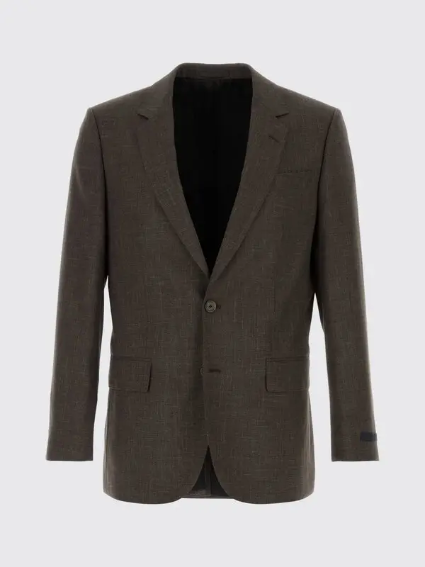 Hugo Boss Single-breasted Tailored Wool-blend Blazer