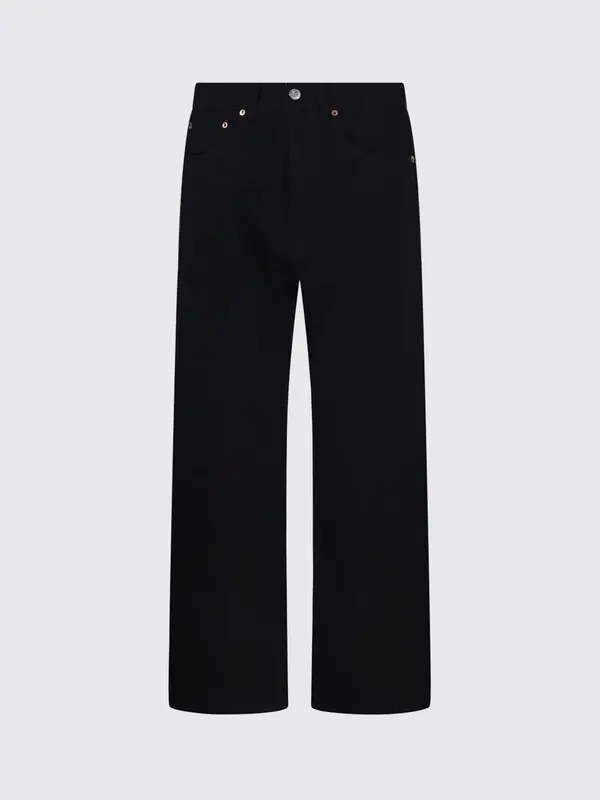 Our Legacy Five-pocket Straight Leg Jeans In Cotton Denim