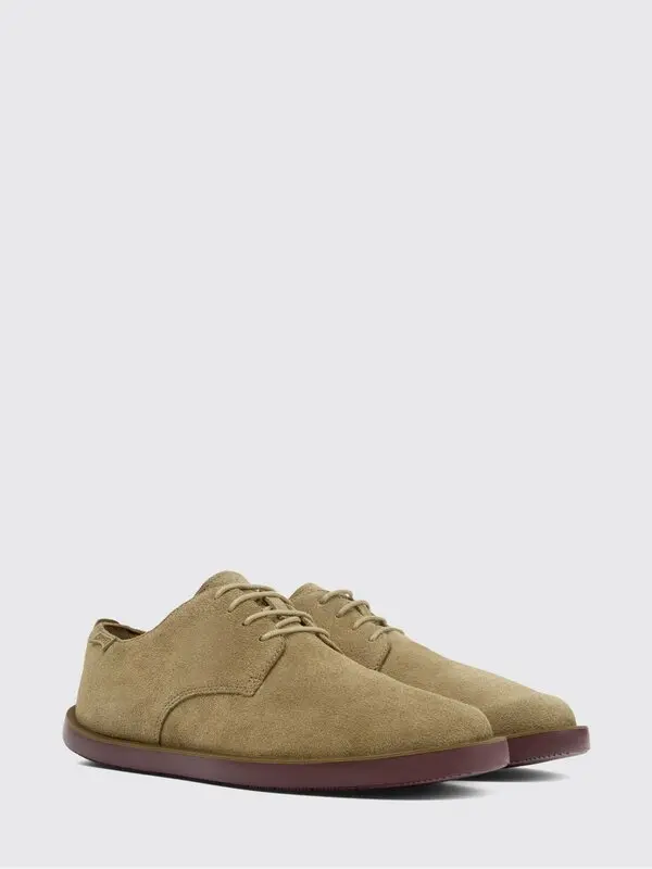 Camper Wagon Suede Derby Shoes