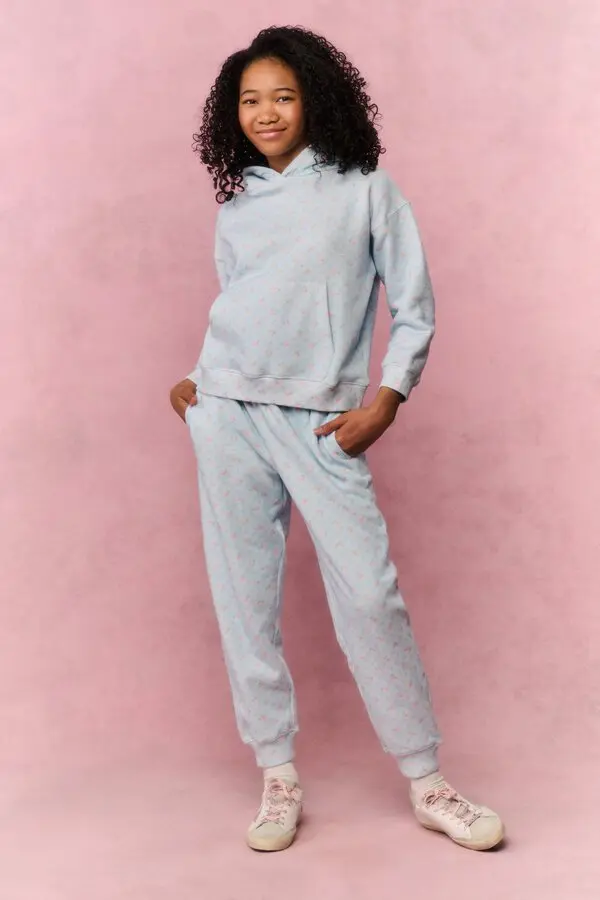 LoveShackFancy Tween Floral Zena Sweatpants