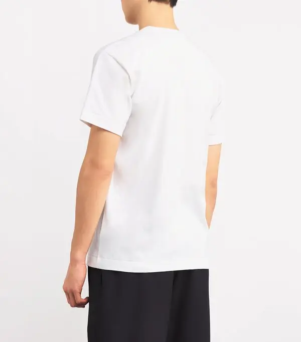 Play Comme Des Garcon Heart Logo T-shirt - White