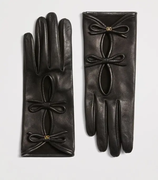 Valentino Garavani Leather Gloves