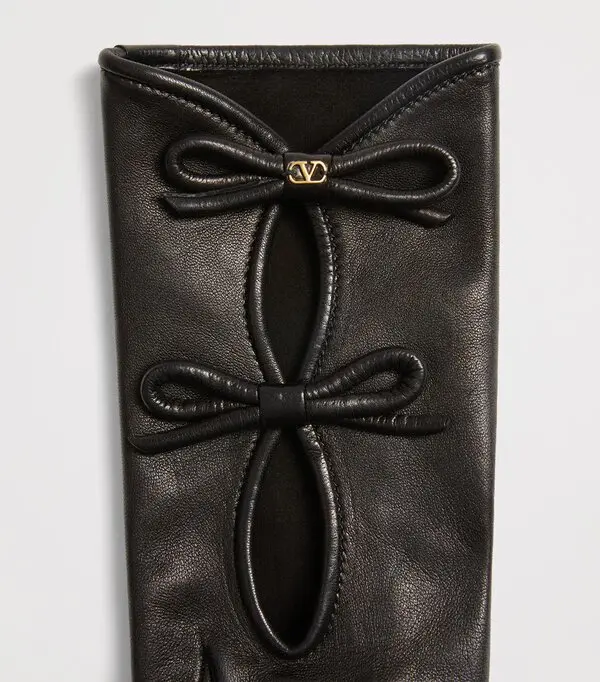Valentino Garavani Leather Gloves