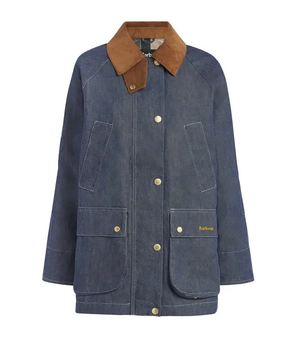 Barbour Asker Denim Jacket - Navy