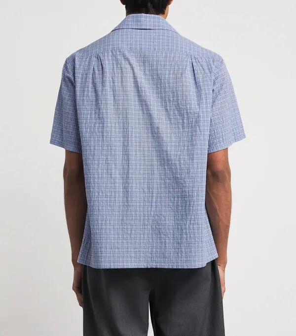 MAISON MARGIELA Check Open-collar Shirt