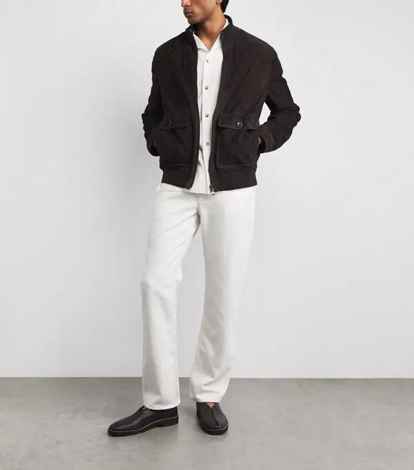 Agnona Suede Jacket