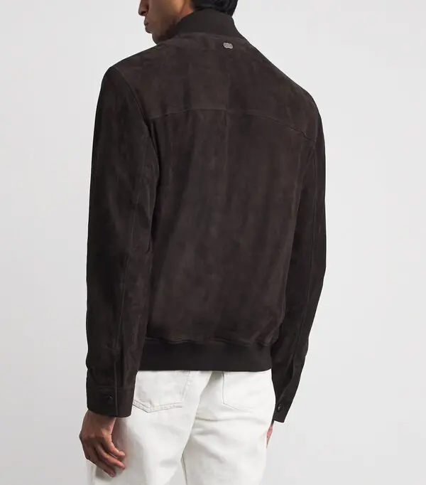 Agnona Suede Jacket