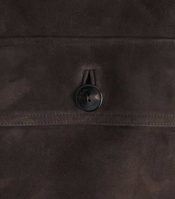 Agnona Suede Jacket