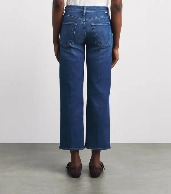 MOTHER The Rambler Zip Ankle Jeans - Blue