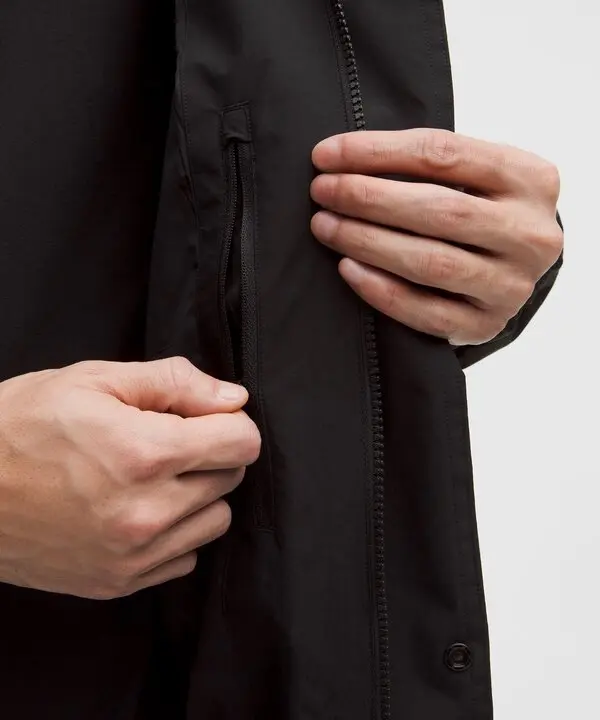 Lululemon Waterproof Cinch-hem Jacket - Black