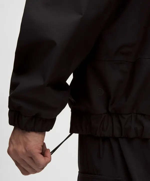 Lululemon Waterproof Cinch-hem Jacket - Black
