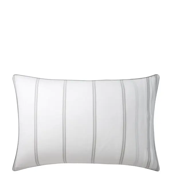 Ralph Lauren Cotton Kerrigan King Oxford Pillowcase - Grey