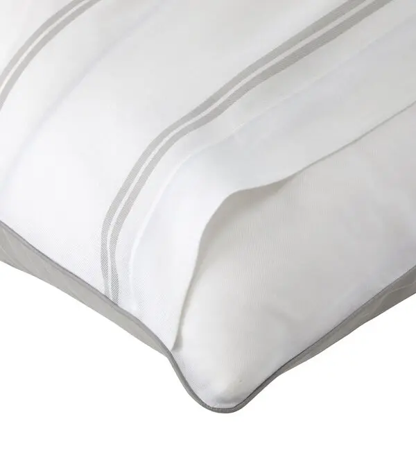 Ralph Lauren Cotton Kerrigan King Oxford Pillowcase - Grey