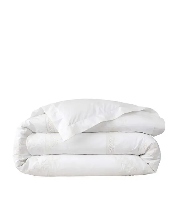 Ralph Lauren Meadow Lane King Duvet Cover - White