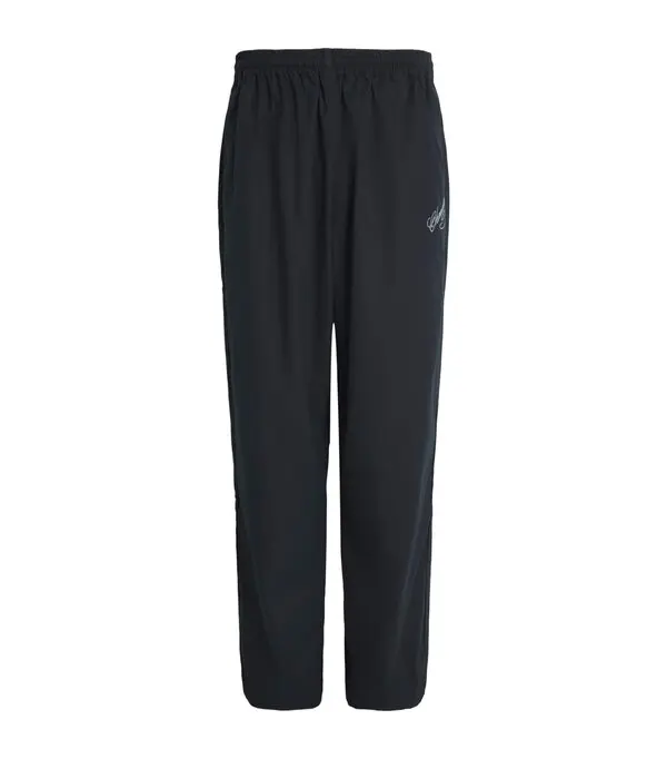 WILLY CHAVARRIA Ruff Rider Track Trousers - Black