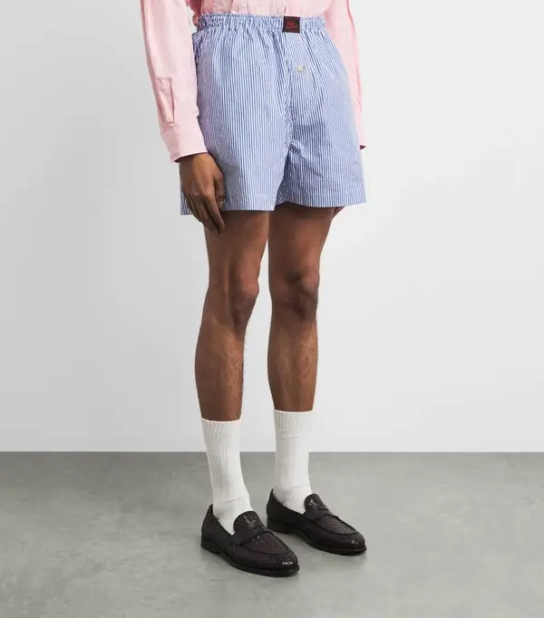 WILLY CHAVARRIA Stripe Woven Boxers