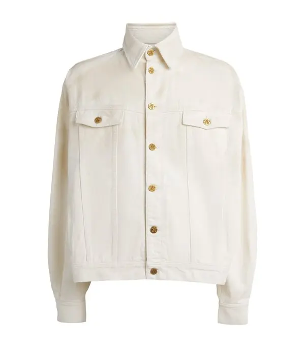 WILLY CHAVARRIA Chachi Denim Jacket - White
