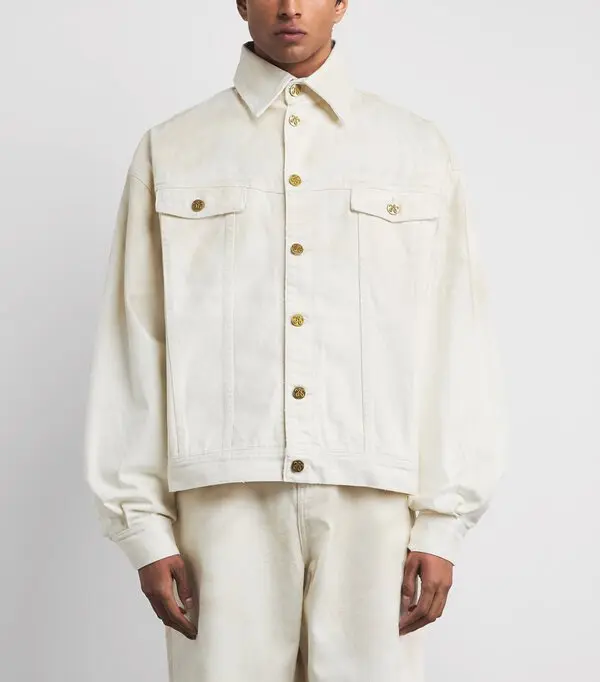 WILLY CHAVARRIA Chachi Denim Jacket - White