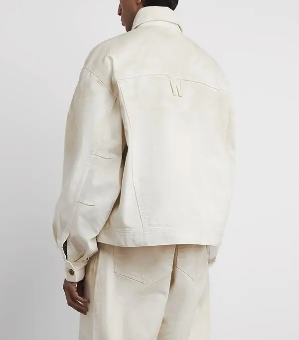 WILLY CHAVARRIA Chachi Denim Jacket - White